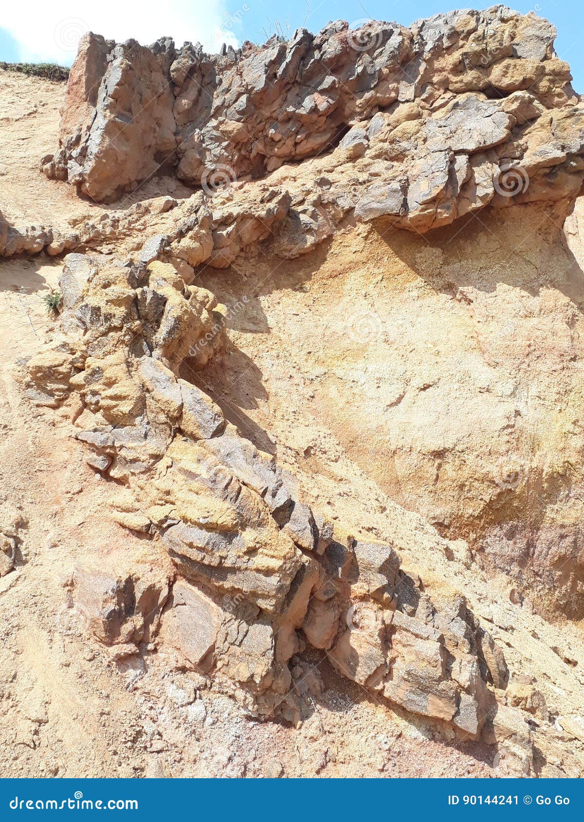 Ceiffs sahd stock image. Image of landscape, sahd, nature - 90144241