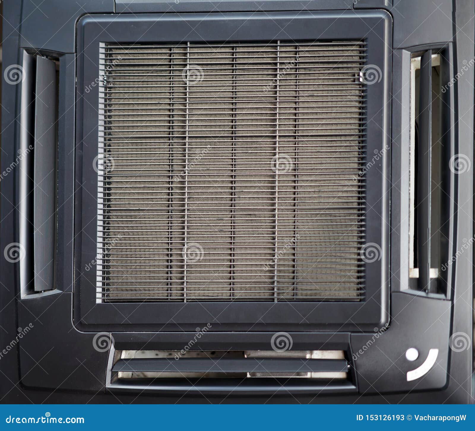 Ceiling Air Conditioner Bottom View Stock Image - Image of abstract ...