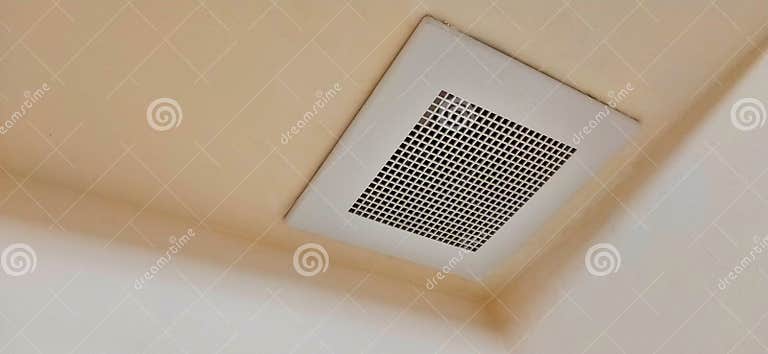 Ceiling Air Vent for Ventilation Systems Stock Photo - Image of heat ...