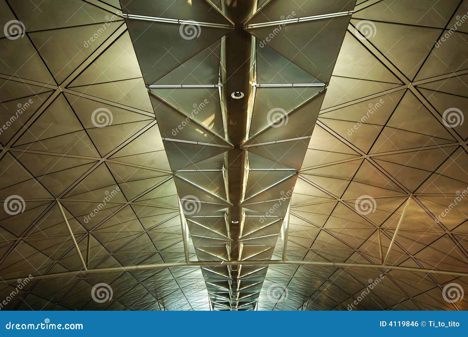The ceiling of airport stock photo. Image of engineering - 4119846
