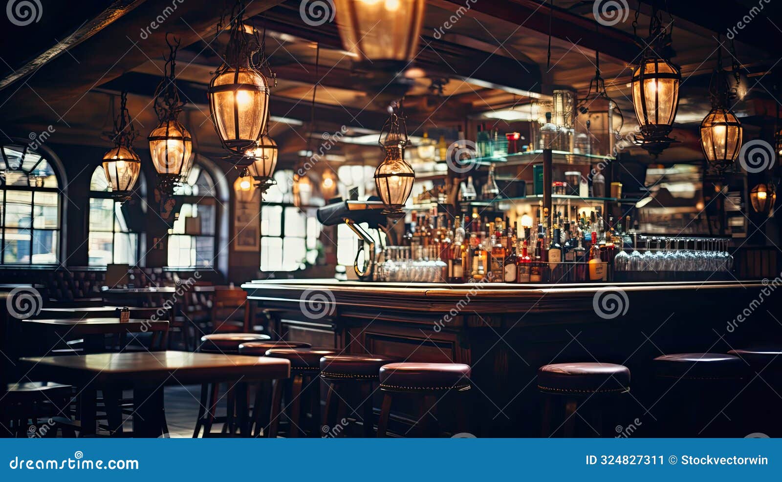 Ceiling Blurred St. Peters Basilica Interior Stock Illustration ...