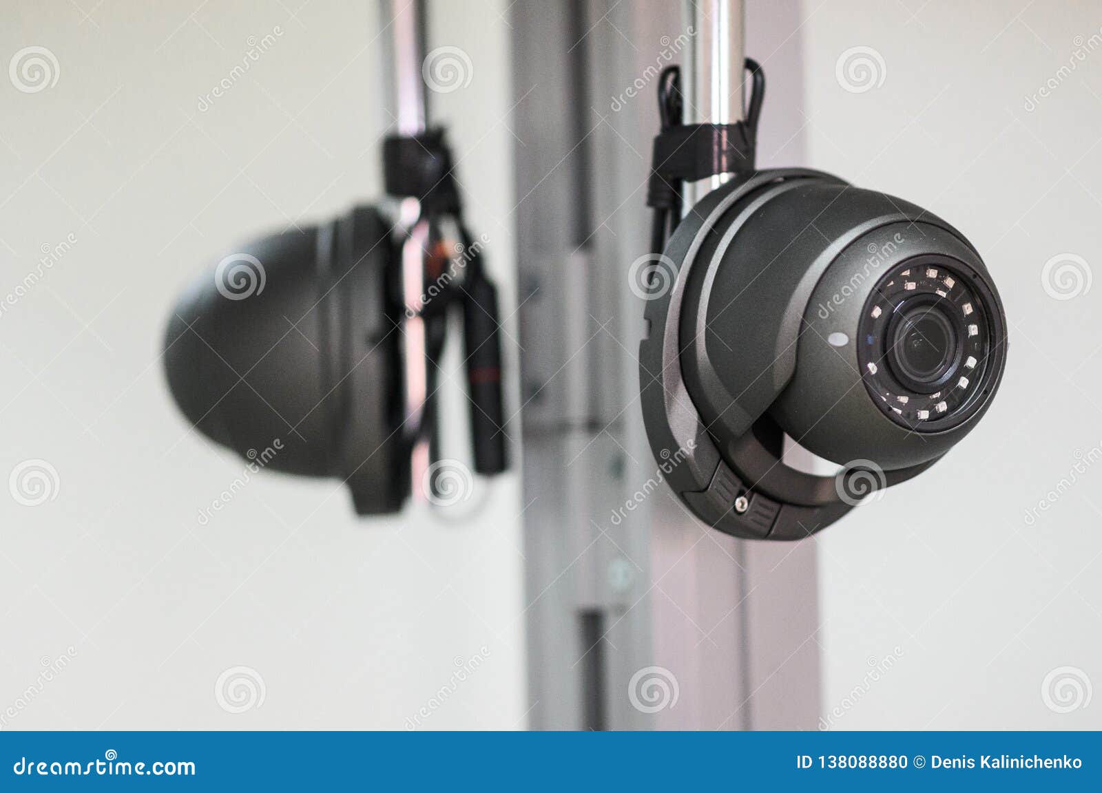 Ceiling Camera, Security Camera Stock Photo - Image of control ...