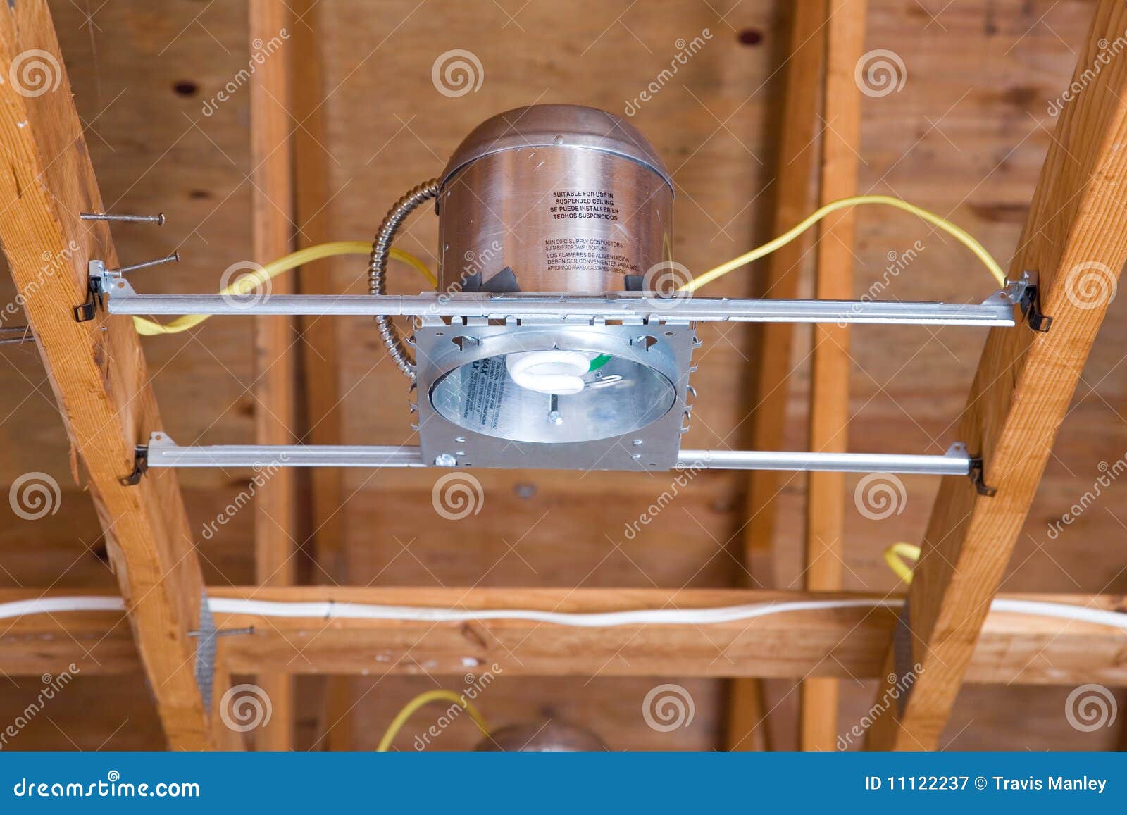 Ceiling Can Lighting stock image. Image of interior, electrical - 11122237