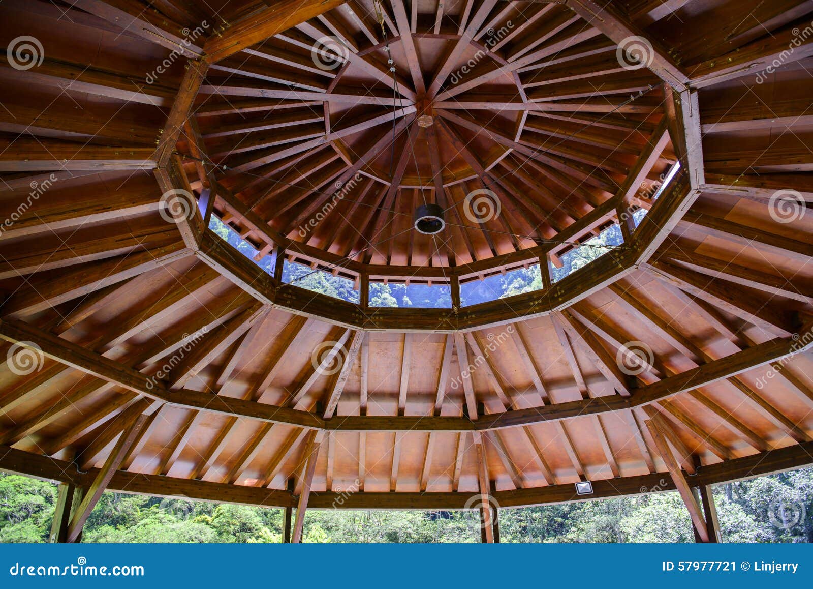 Ceiling of Chinese Pavilion Stock Image - Image of beautiful, ceiling ...