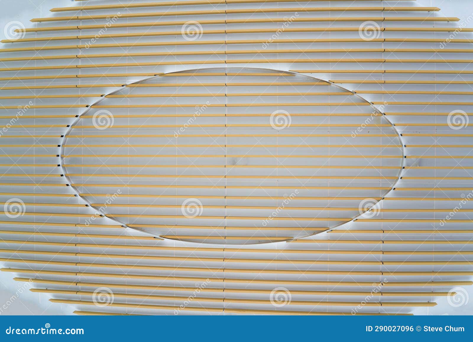 Ceiling Close-up of Oval Building Stock Photo - Image of building, line ...