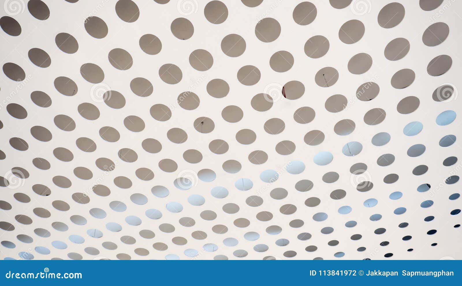 The Ceiling is Decorated in a Circle Background Stock Photo - Image of ...