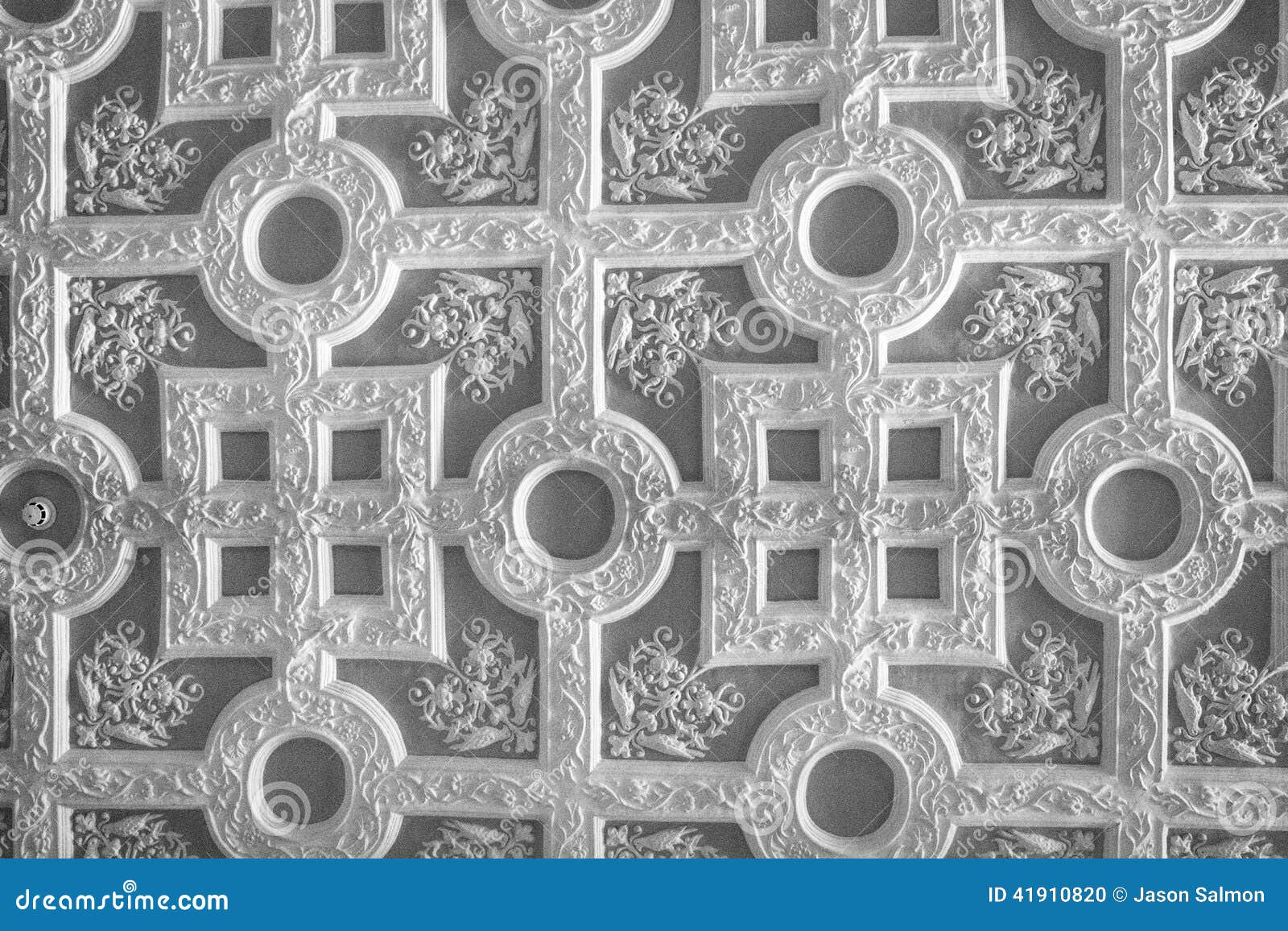 Ceiling decoration stock photo. Image of decoration, plastering - 41910820