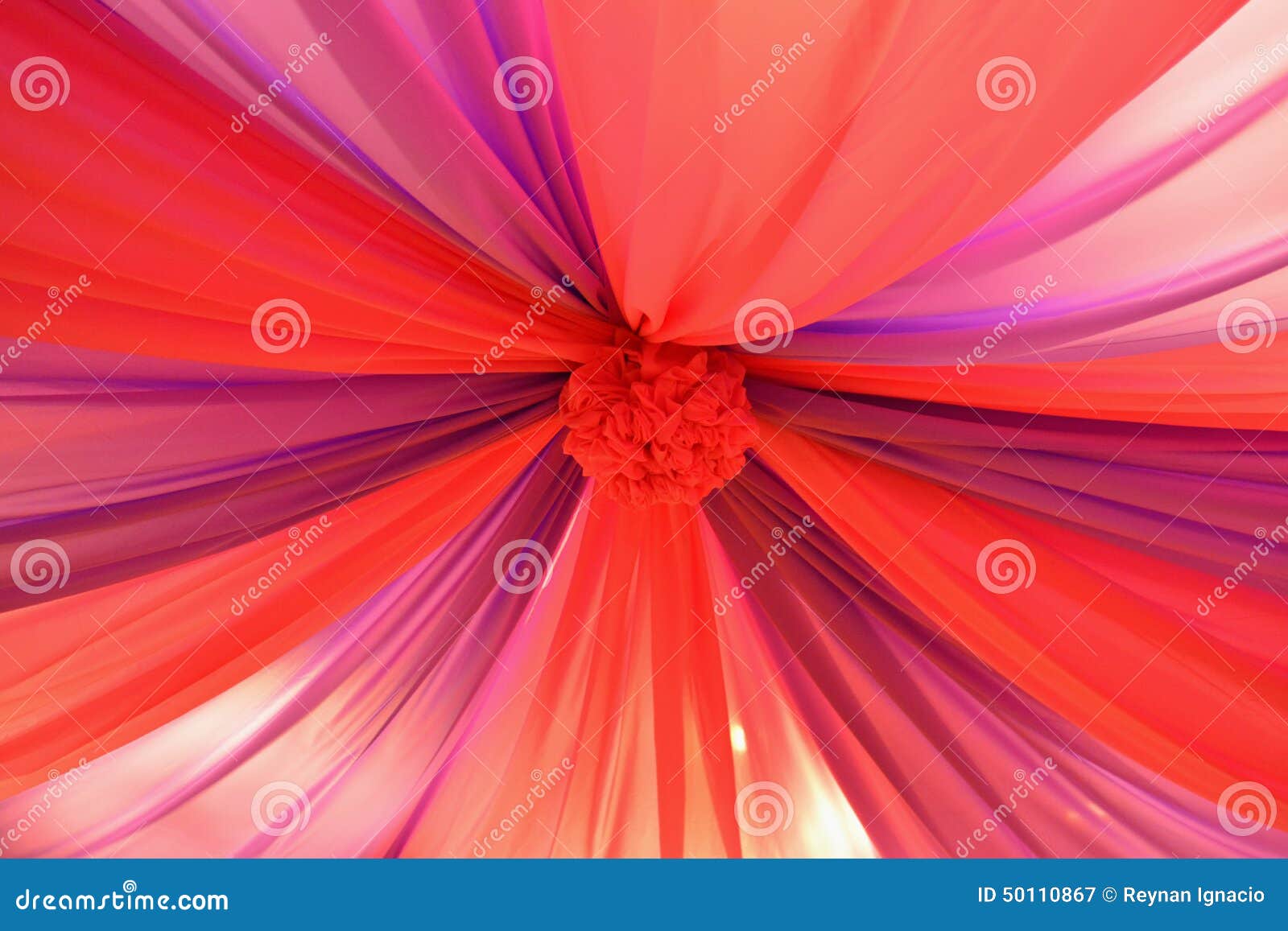 Ceiling decoration stock image. Image of cloth, ceiling - 50110867