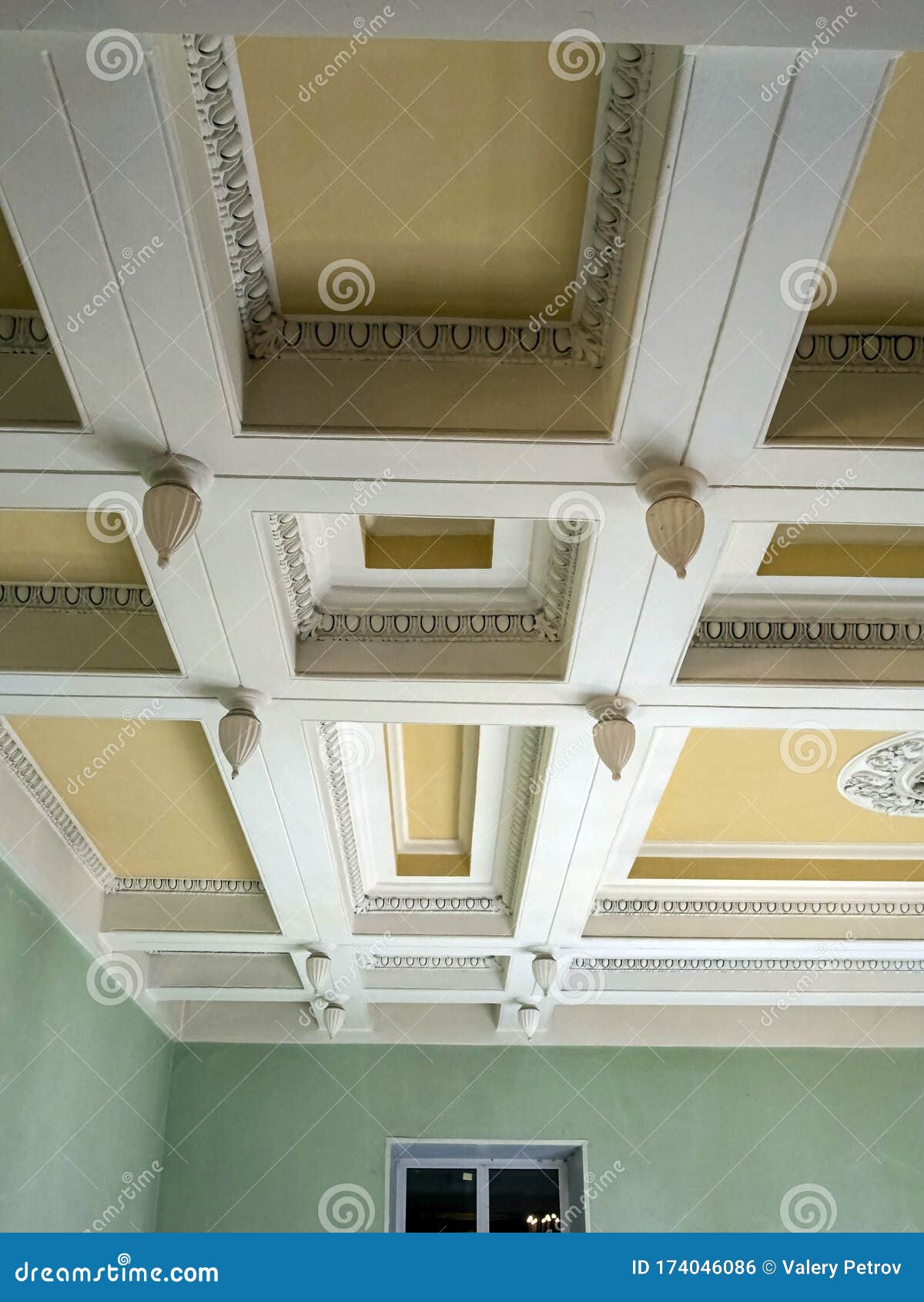 Design of the Ceiling of the Opera House Stock Photo - Image of ...