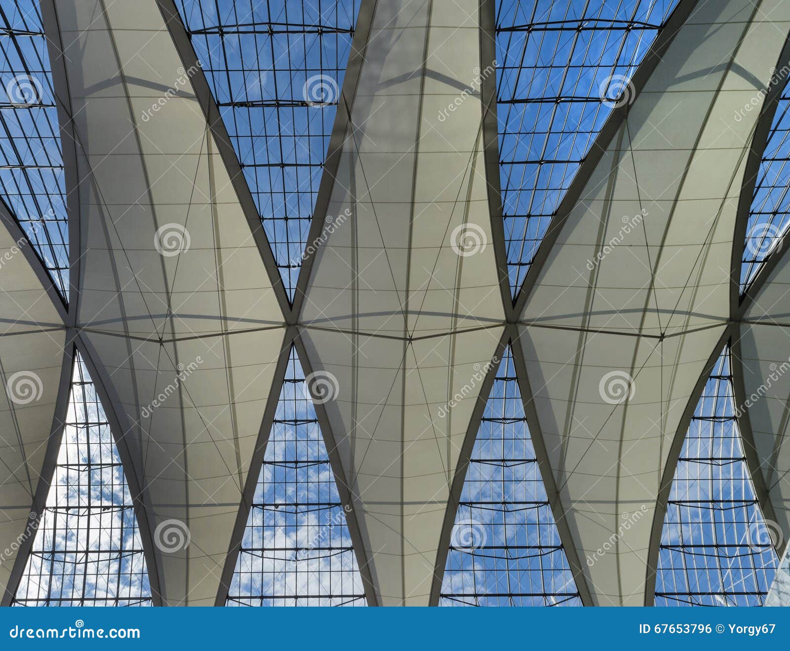 Ceiling Design stock photo. Image of shape, interior - 67653796