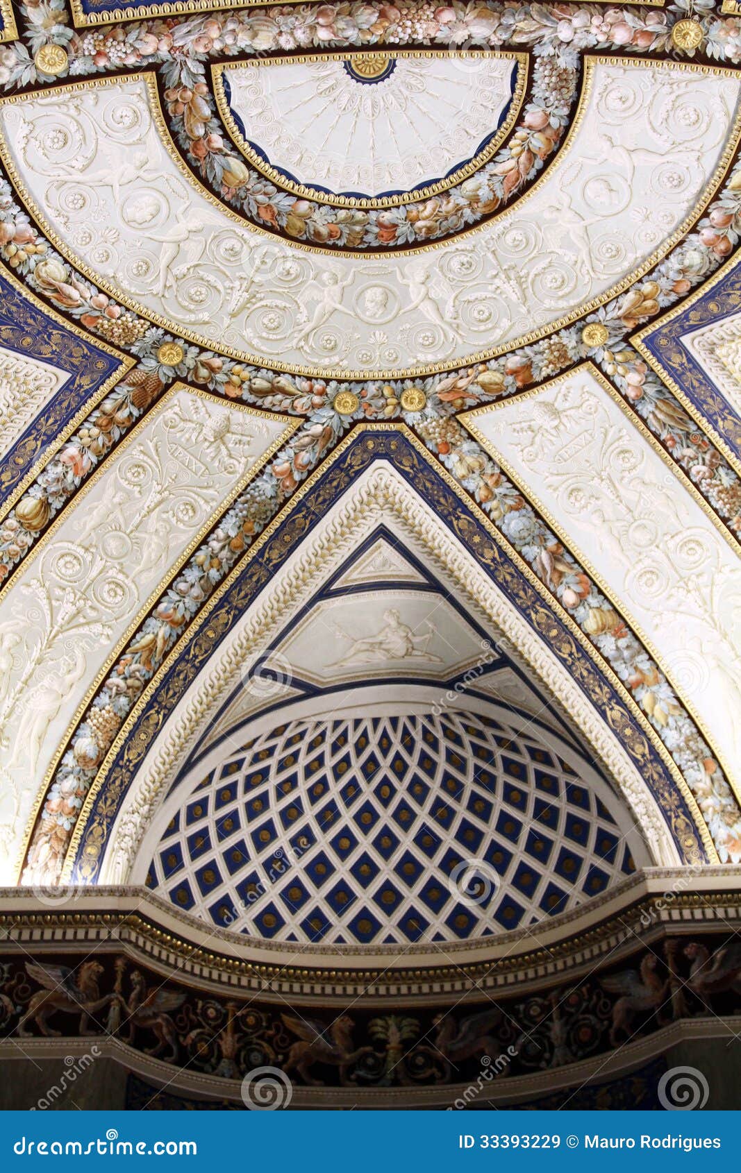 Ceiling Details of Vatican Museums Editorial Stock Image - Image of ...