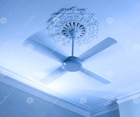 Ceiling Fan stock image. Image of circulate, moving, circulation - 16534593
