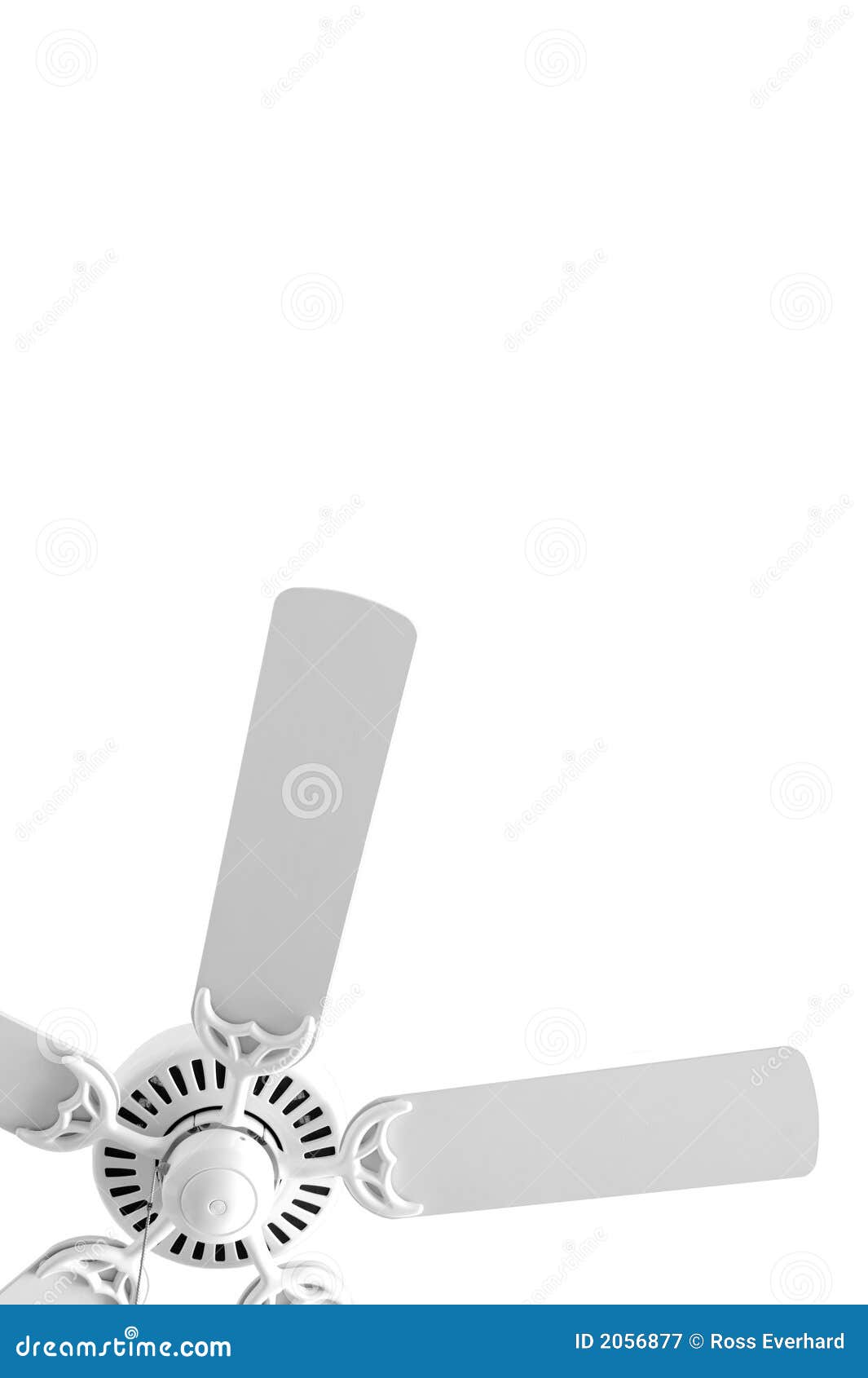 Ceiling Fan stock image. Image of simplicity, white, subtle - 2056877