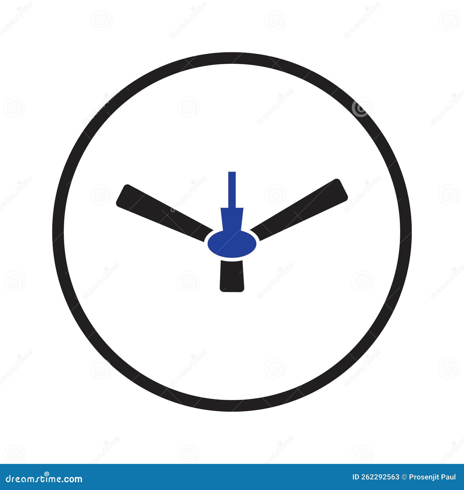 Ceiling fan icon stock vector. Illustration of white - 262292563
