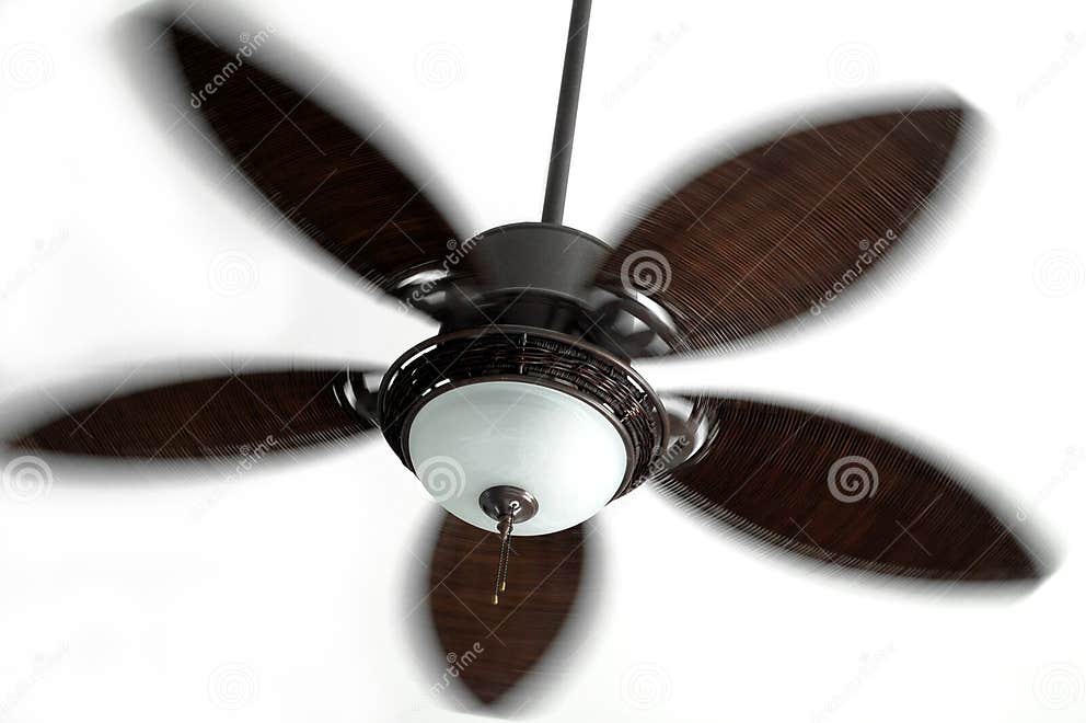 Ceiling Fan in Motion stock image. Image of movement - 10451793