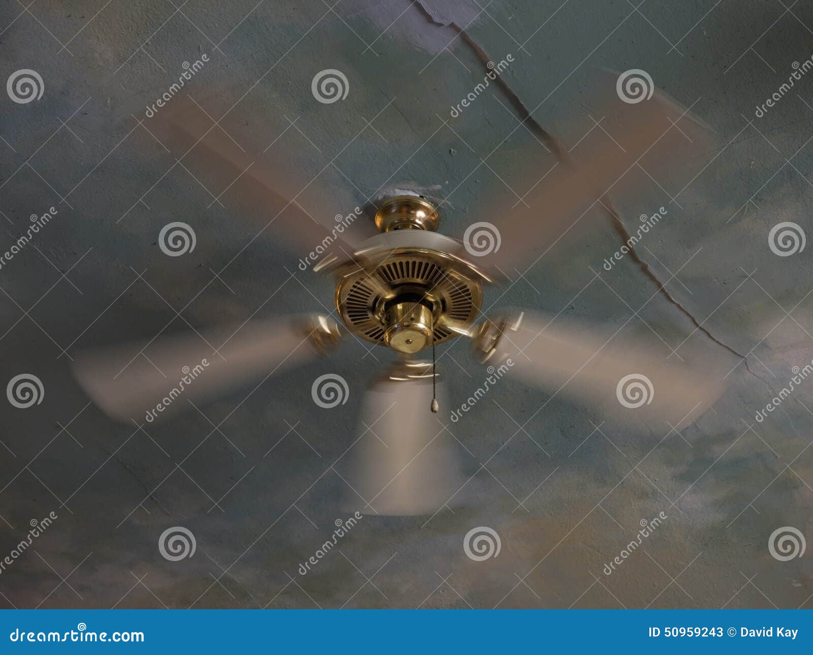 Ceiling Fan stock image. Image of propeller, construction - 50959243