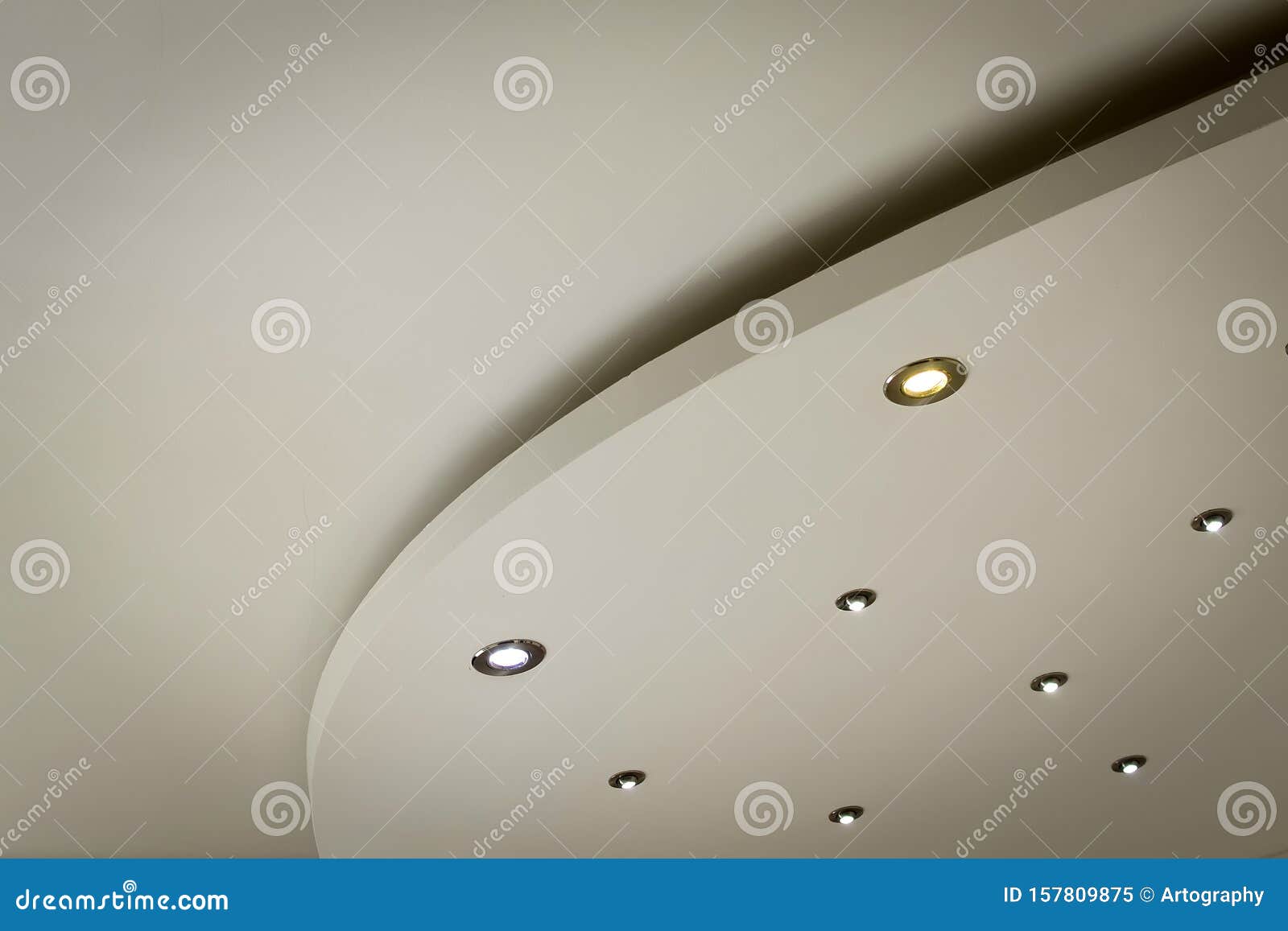 Ceiling Halogen Spots Stock Photography | CartoonDealer.com #157809806