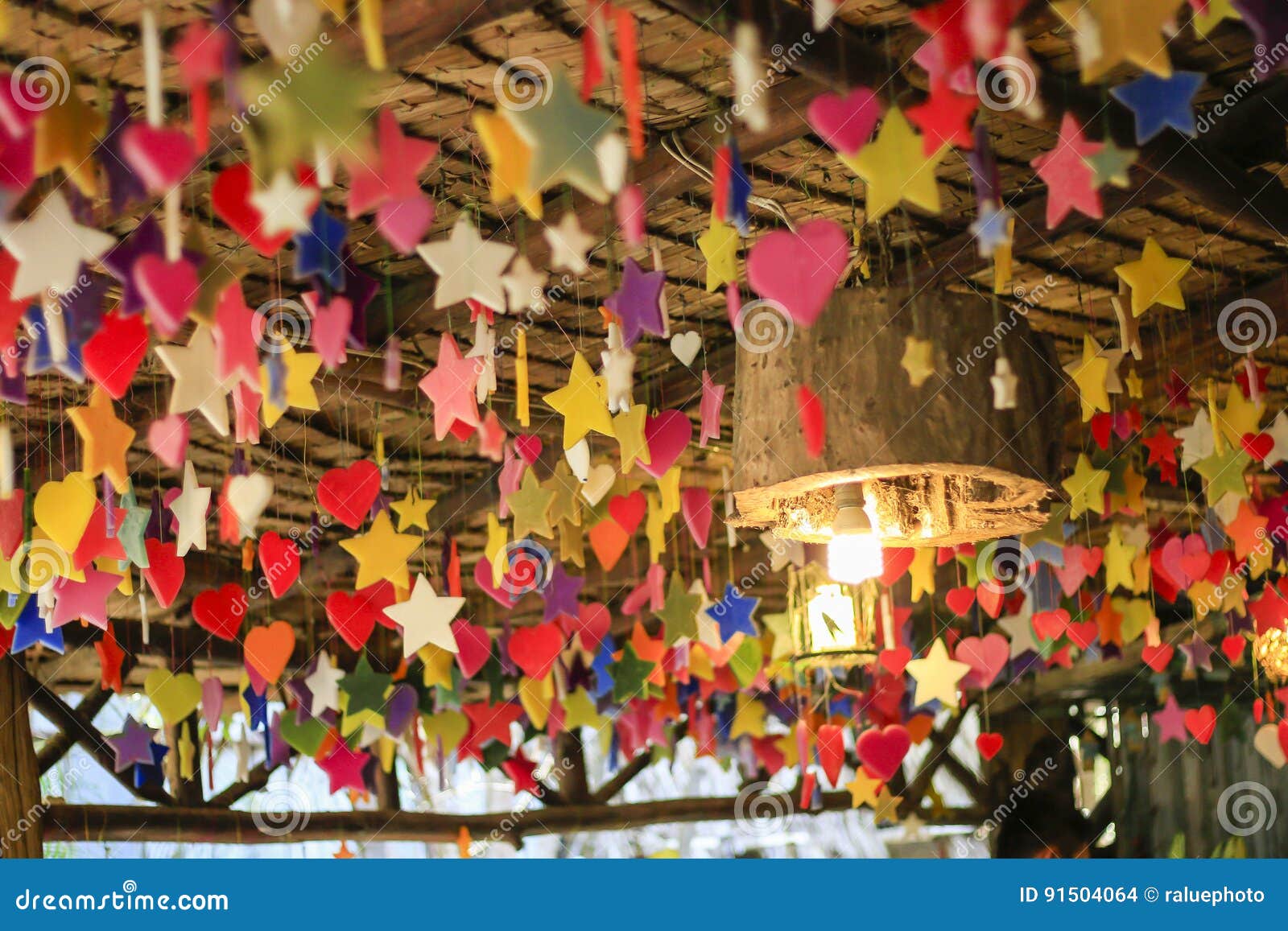 Ceiling lamp, fancy stock photo. Image of fancy, glowing - 91504064