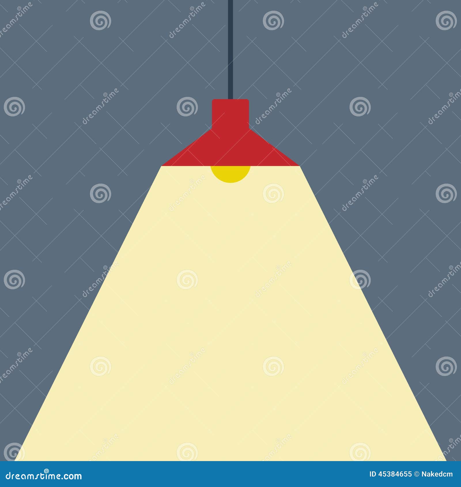 Ceiling Lamp Flat Icon Vector Stock Vector - Illustration of concept ...