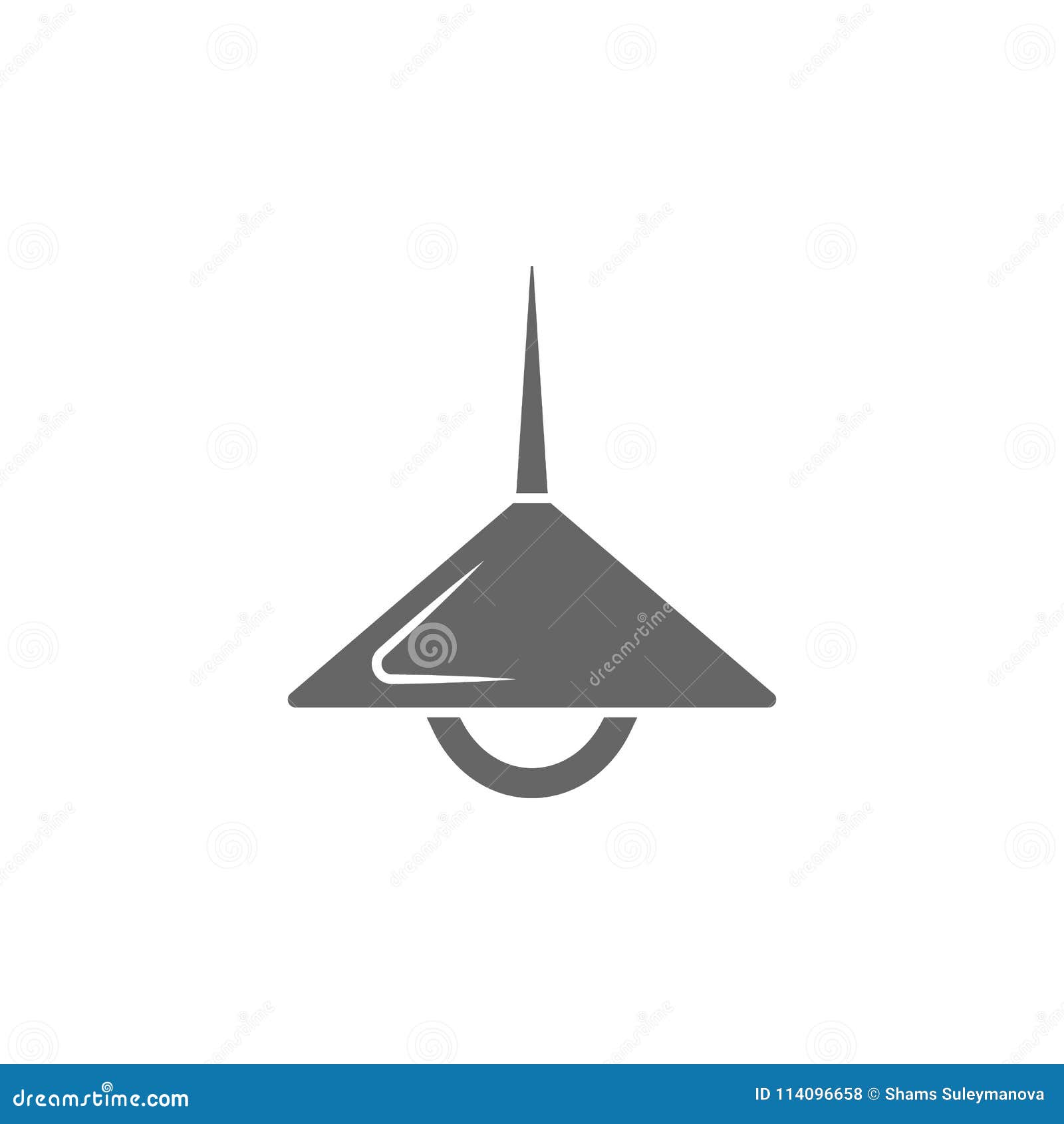 Ceiling Lamp Icon. Simple Element Illustration. Ceiling Lamp Symbol ...