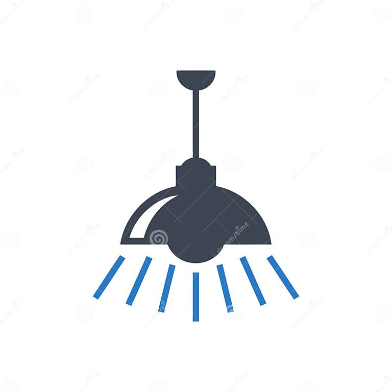 Ceiling Light Icon stock illustration. Illustration of lamp - 361729163