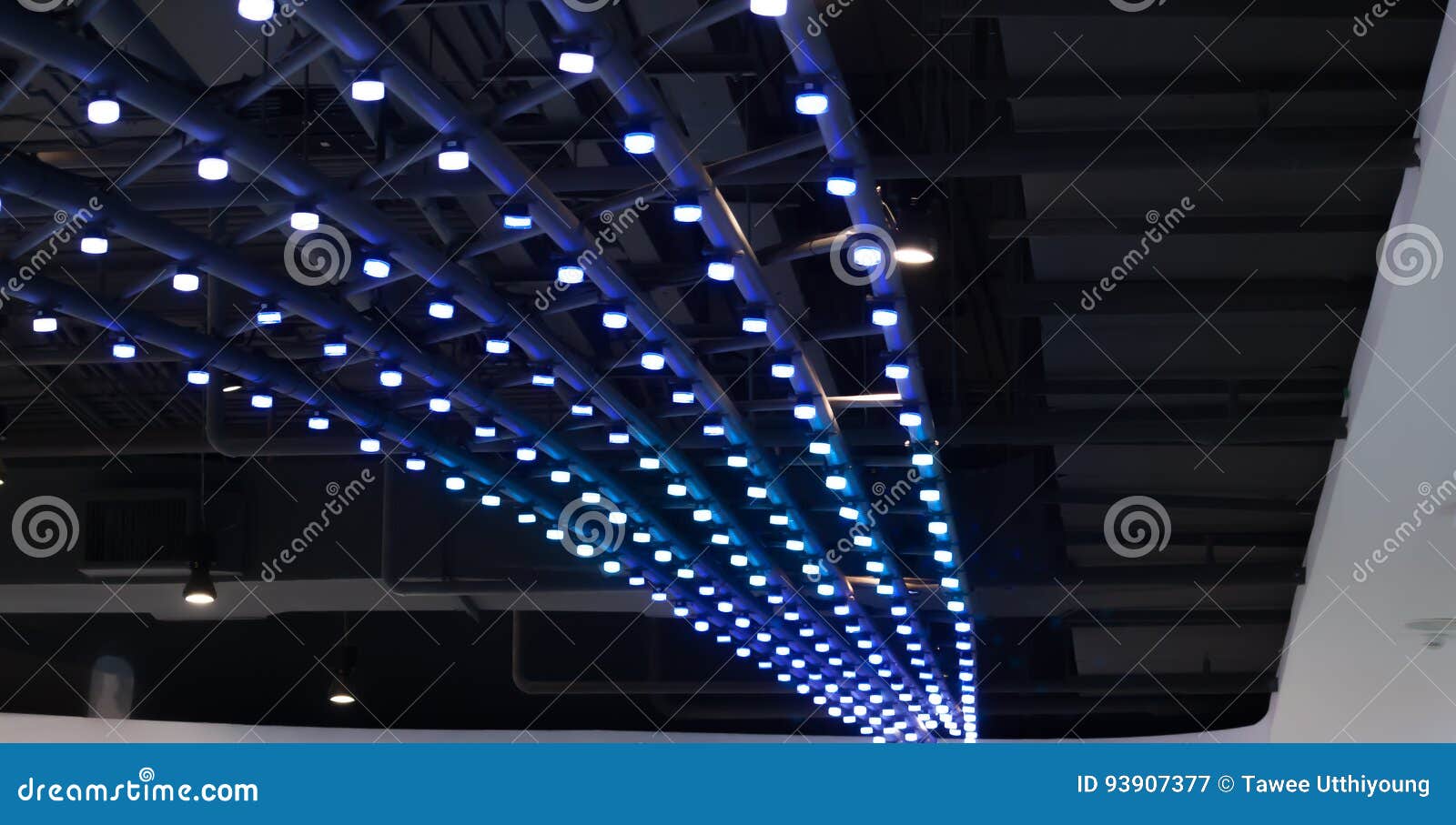 Ceiling light stock image. Image of mall, interior, room - 93907377