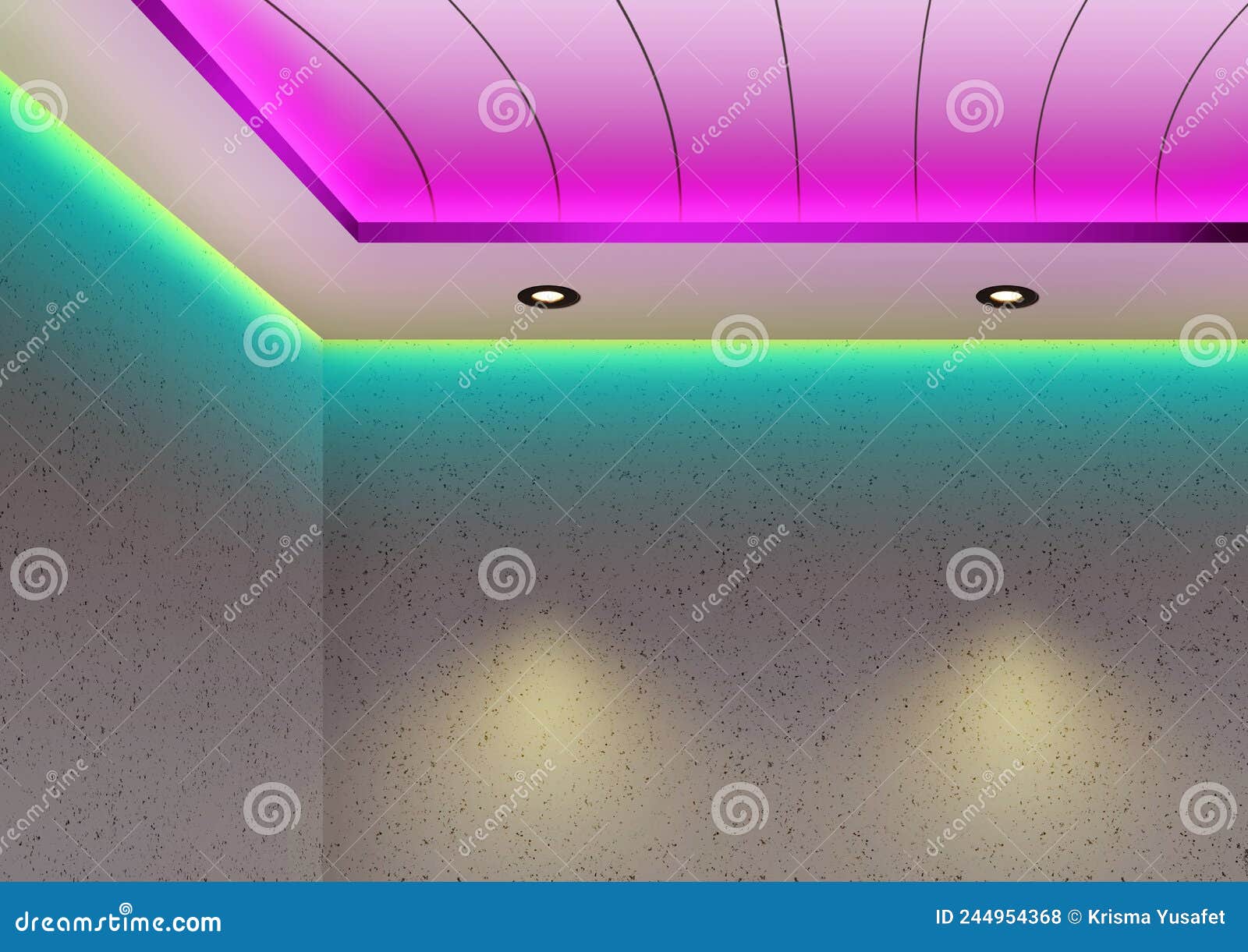 Downlights Led Stock Illustrations – 4 Downlights Led Stock ...