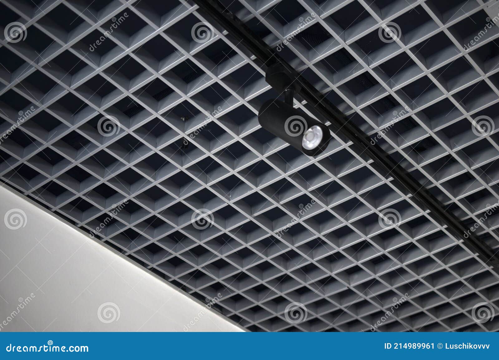 Ceiling Made of Metal Grating "albes" Grillato "pyramidal" with ...