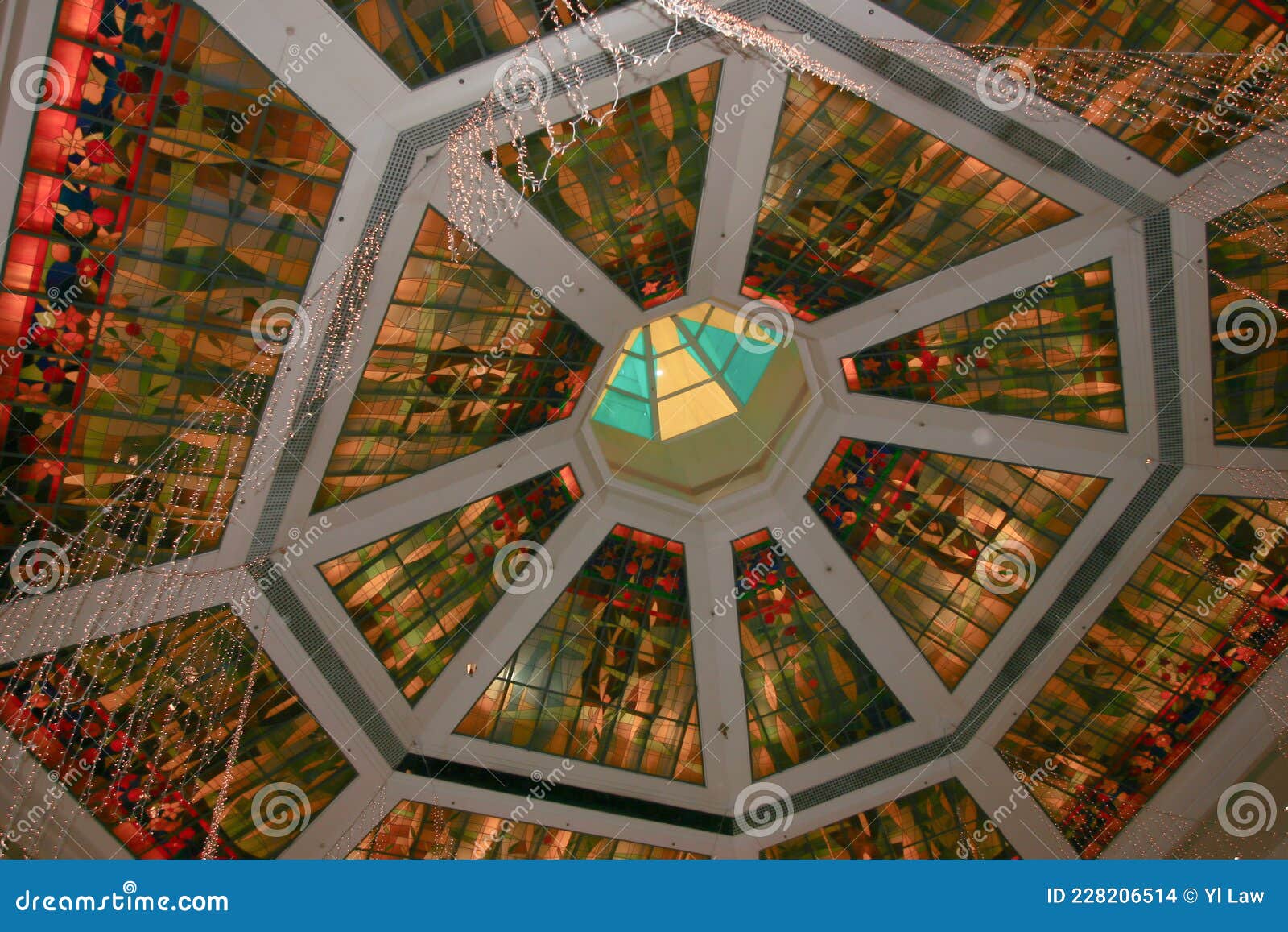 The Ceiling of a Mall, Lamps on the Ceiling in the Mall 26 Dec 2004 ...