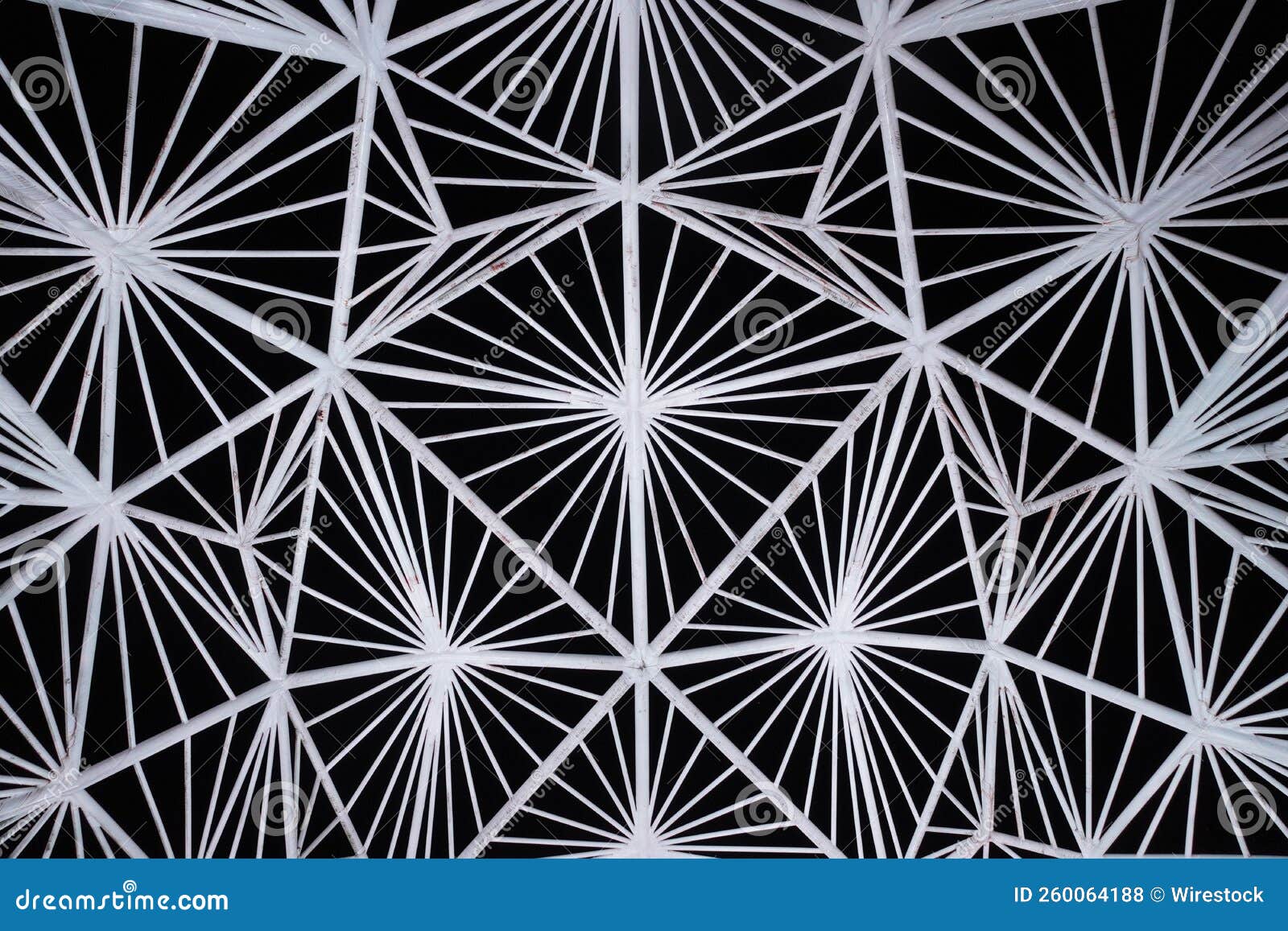 Ceiling with a Mesh Black and White Pattern Stock Illustration ...