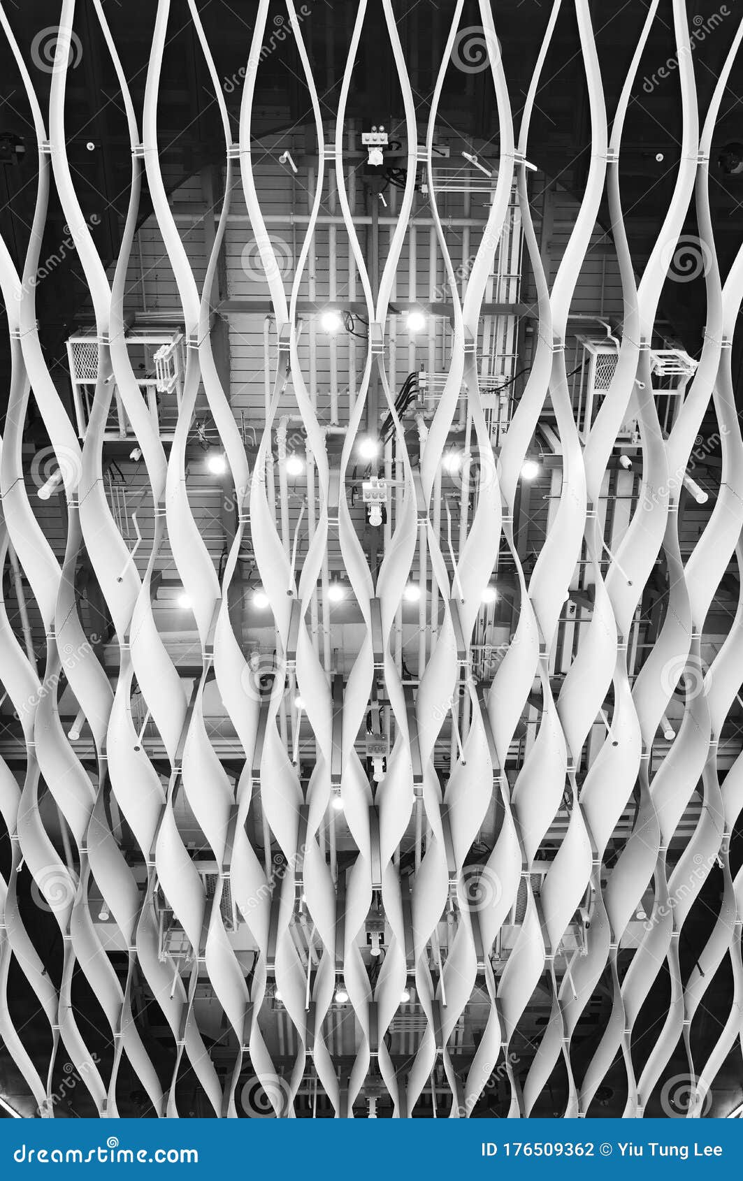 Ceiling of Modern Architecture Stock Photo - Image of ceiling, future ...