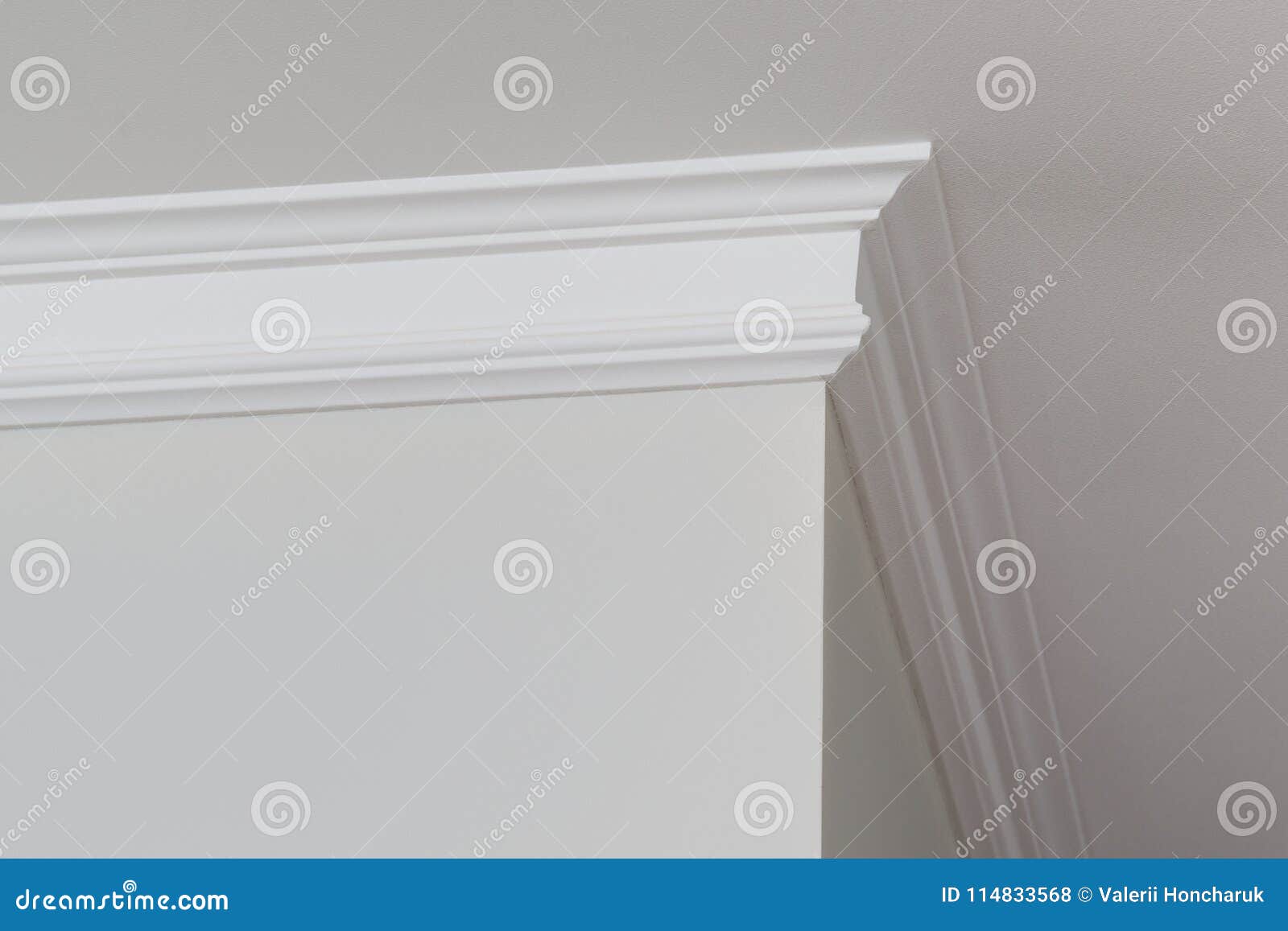 Ceiling Moldings in the Interior Corner Stock Photo - Image of home ...