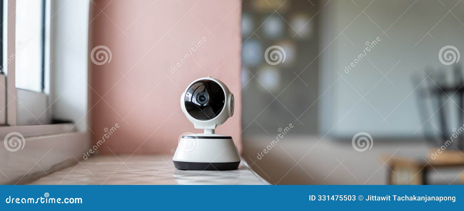 Ceiling Mounted Ed Surveillance Camera. a Classroom with a Camera ...