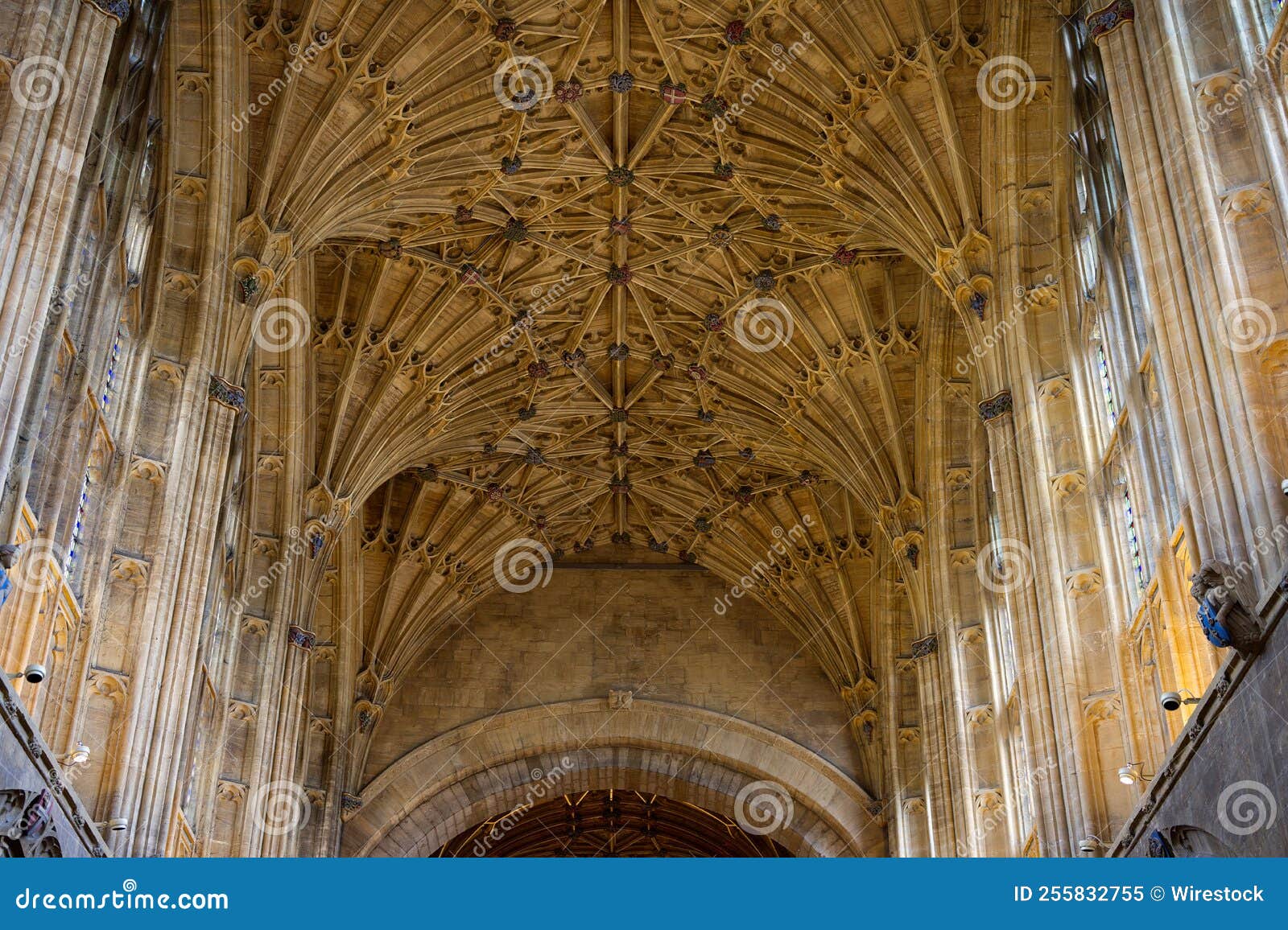 Ceiling of an Old Architectural Building Stock Image - Image of ...