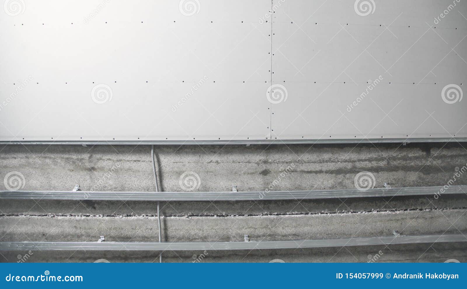 Ceiling Panel into Frame of Ceiling Stock Image - Image of steel ...