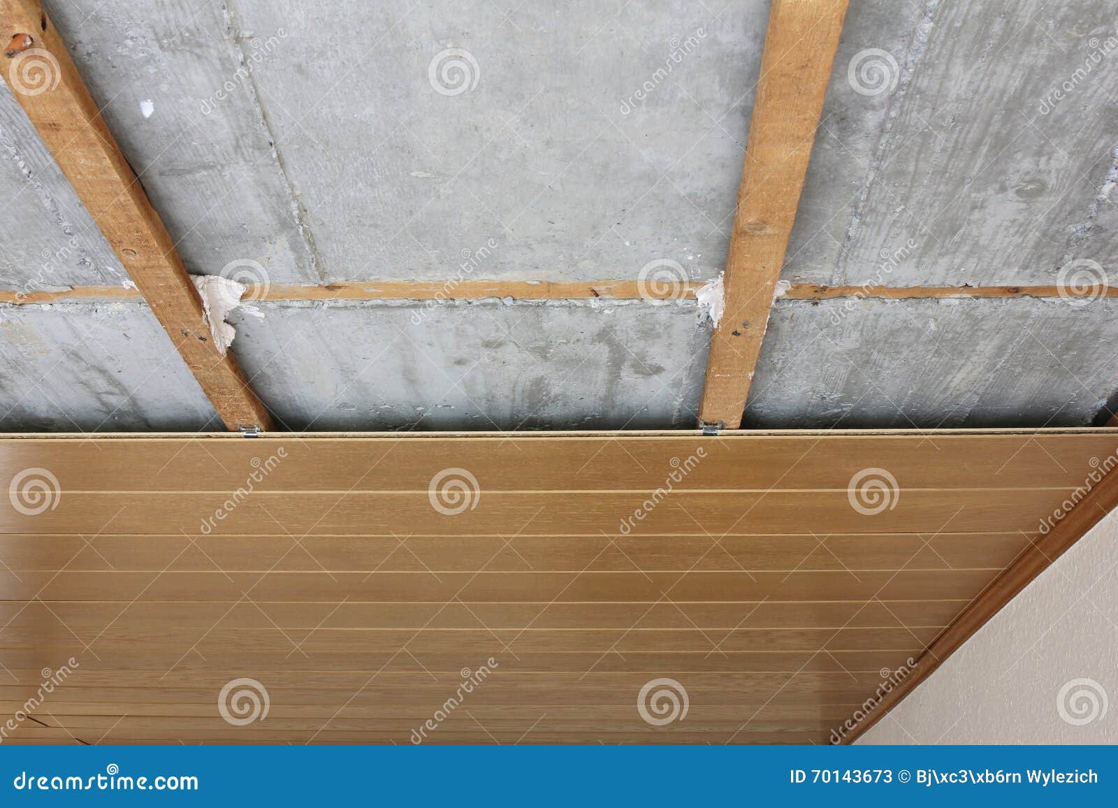 Ceiling panels stock image. Image of substructure, renovate - 70143673