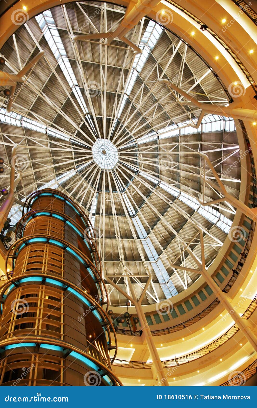 Inside Petronas Twin Towers Skybridge Stock Photography | CartoonDealer ...