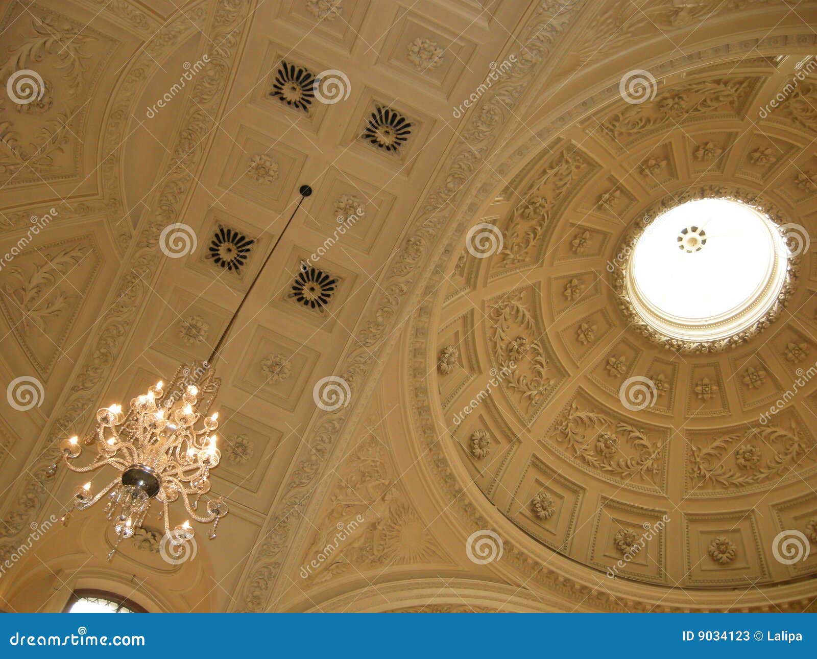 Ceiling of Roman Bath, England Stock Image - Image of sculpture, hole ...