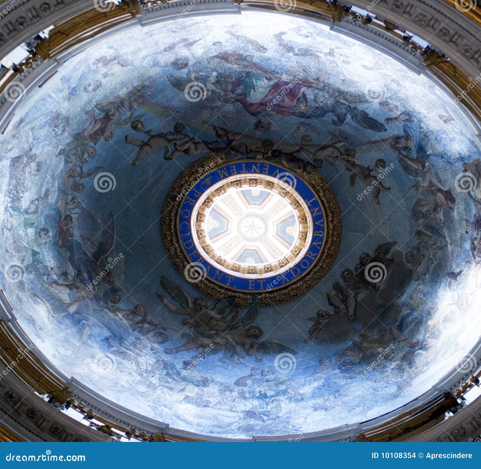 Ceiling - Rome, Italy. editorial stock image. Image of renaissance ...