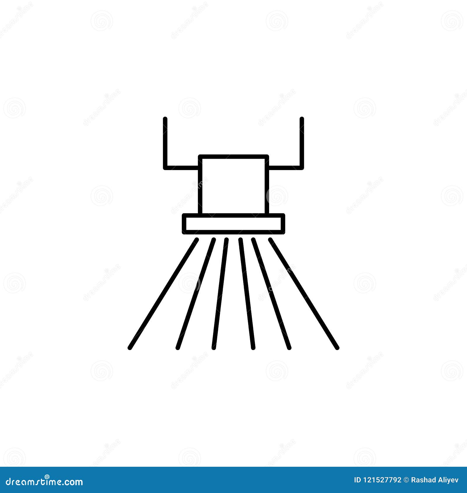 Ceiling Spotlight. Element of Job Lighting Icon for Mobile Concept and ...