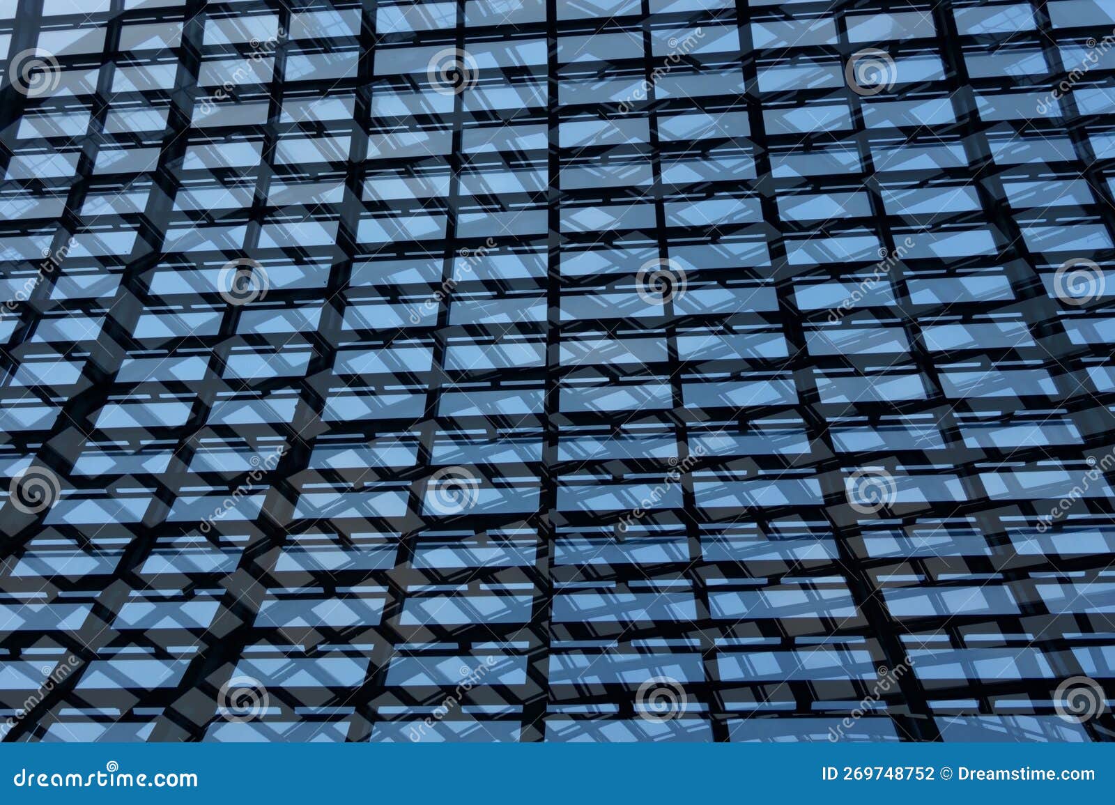 Ceiling Stairwell Design Arc Beams Stock Photo - Image of flooring ...