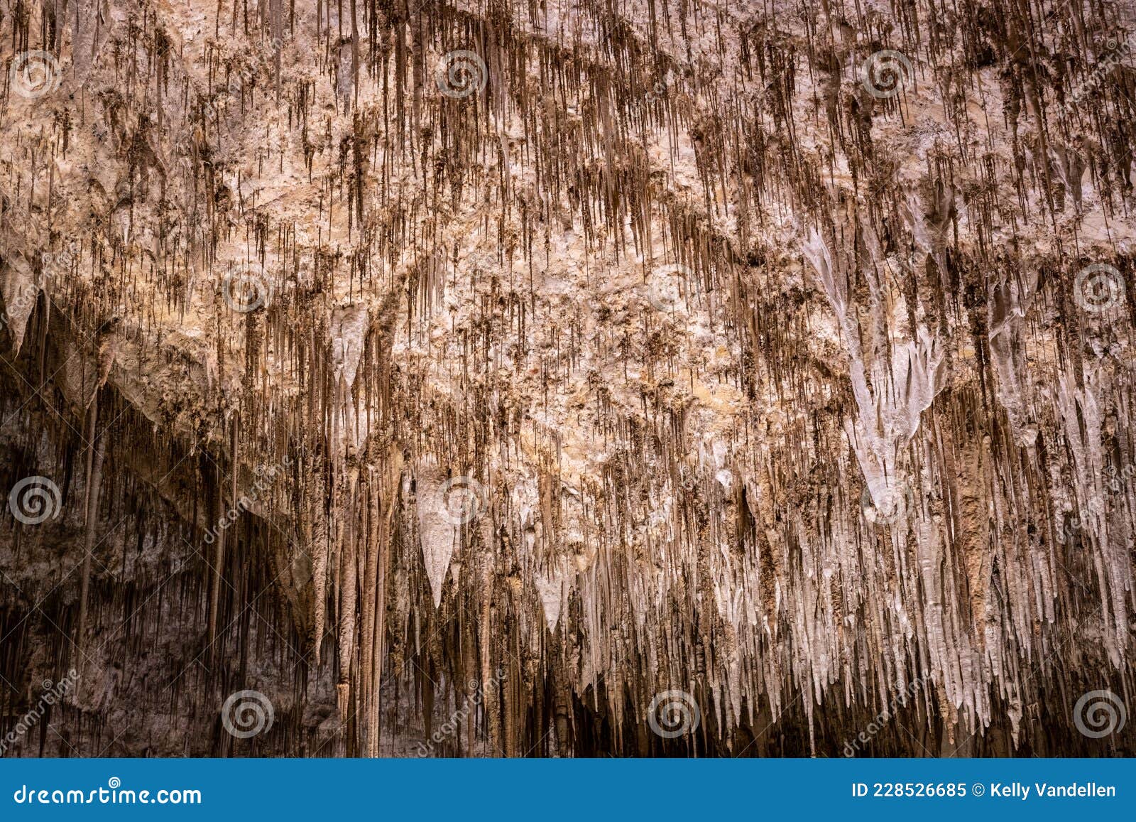 Stalactites Hanging From The Ceiling Of The Cave Underground. Mountain ...