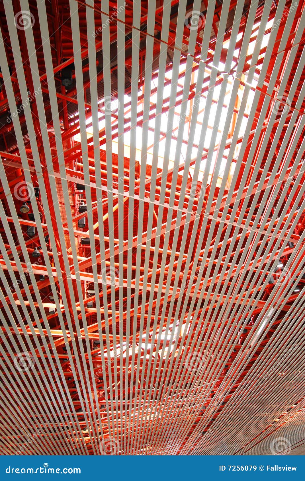 Ceiling structure stock image. Image of framework, design - 7256079