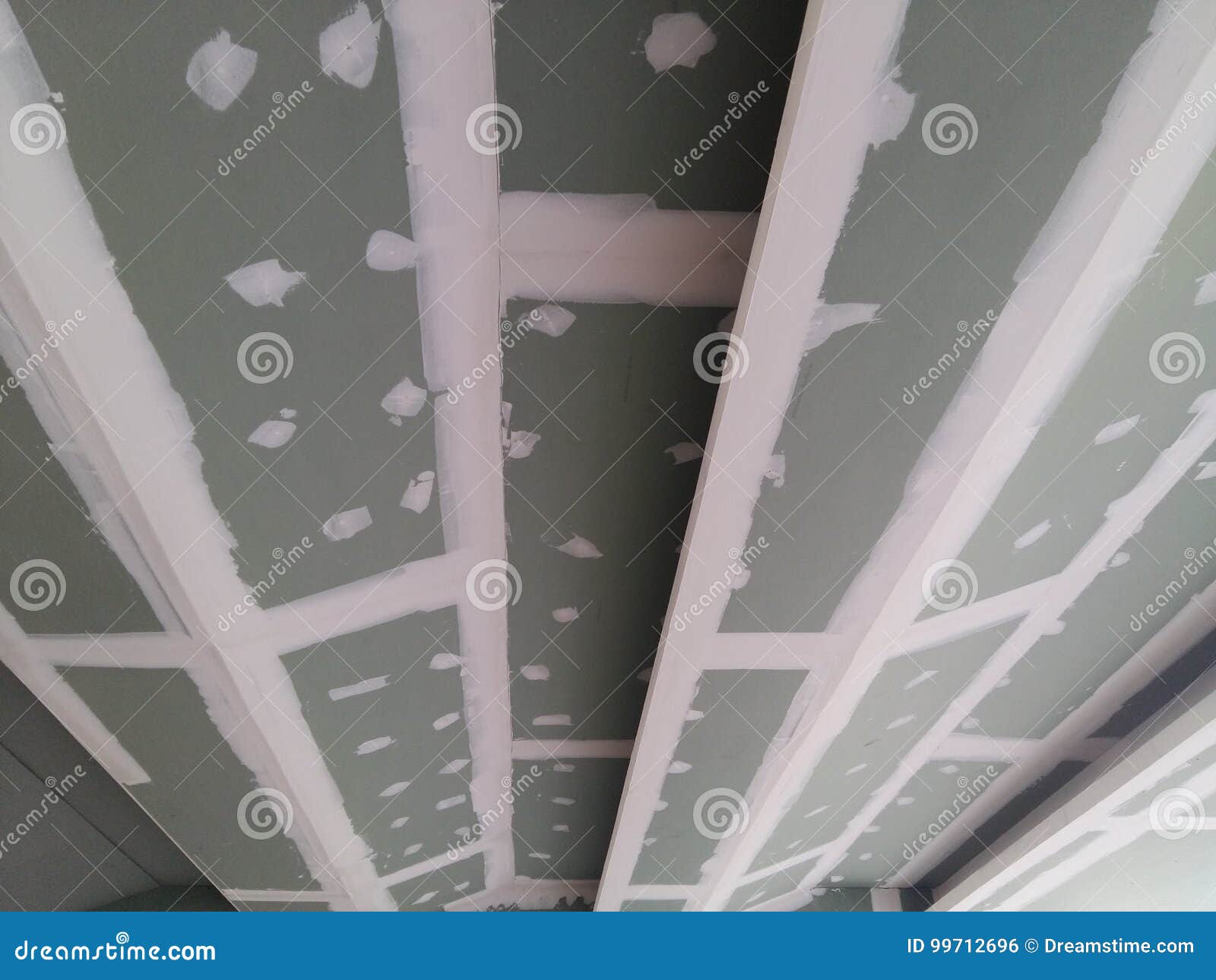 Installation Of Gypsum 3D Panel Royalty-Free Stock Photo ...
