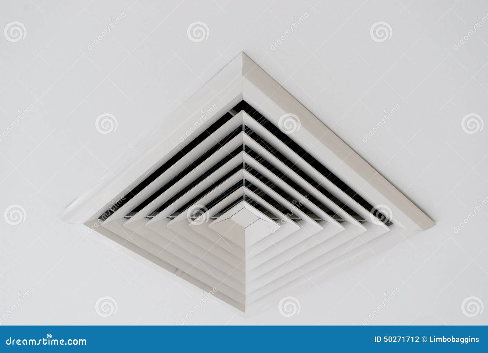 Ceiling Ventilation of Air Condition Stock Photo - Image of system ...