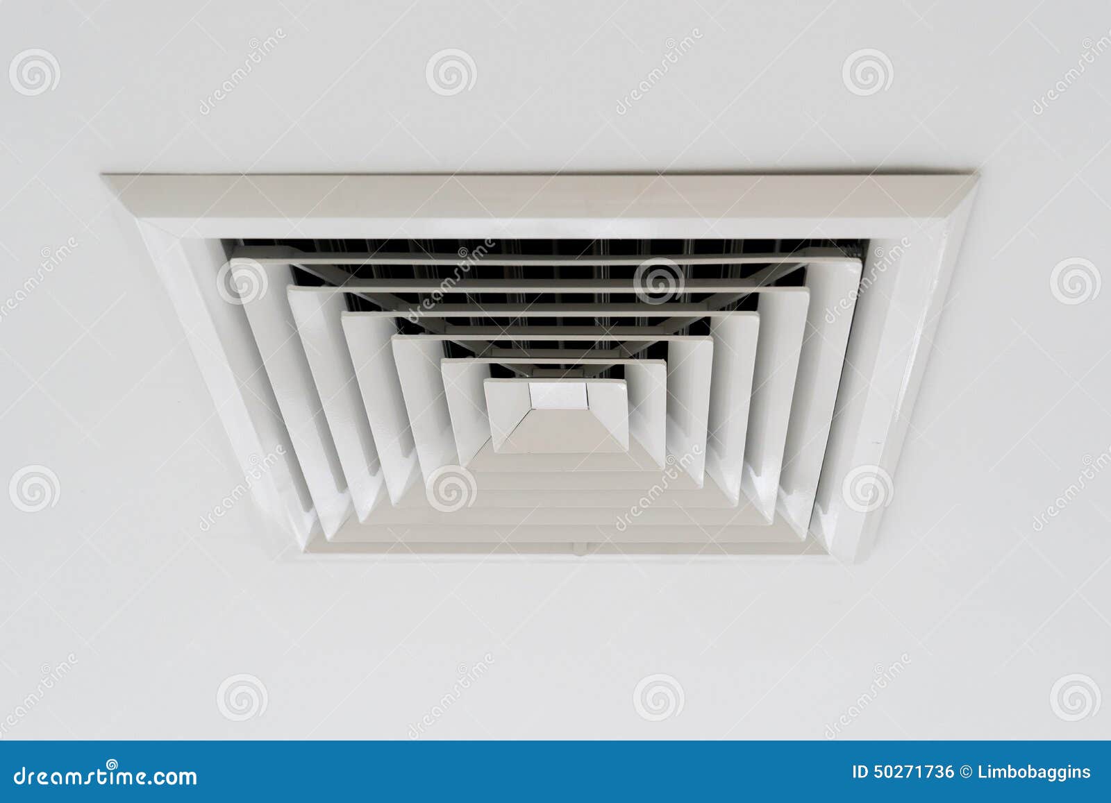 Ceiling Ventilation of Air Condition Stock Photo - Image of surface ...