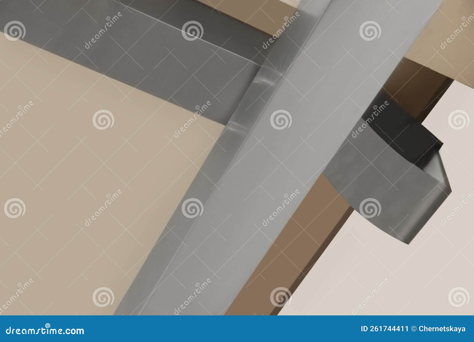 Ceiling with Ventilation System Indoors, Bottom View Stock Image ...