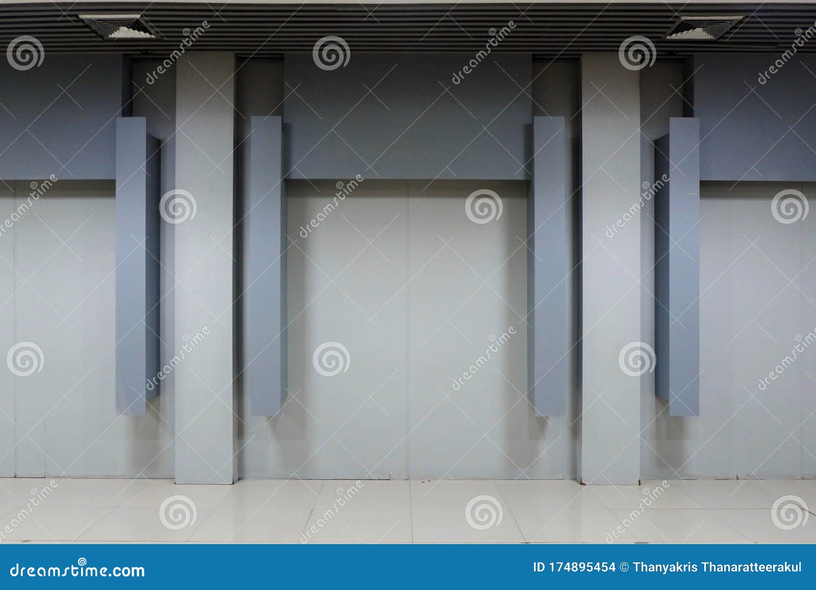 Ceiling and Wall Inside the House. Stock Photo - Image of ceiling ...