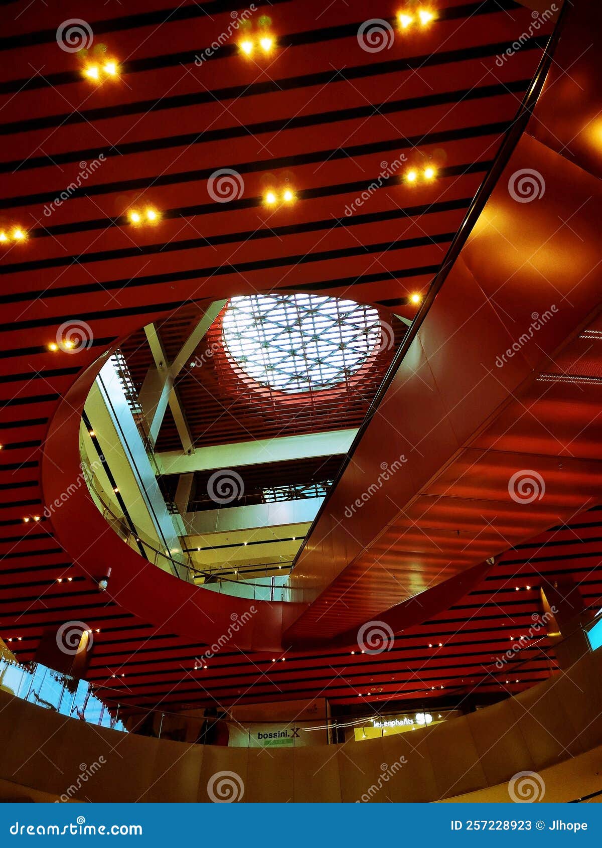 Ceilings stock image. Image of modern, architecture - 257228923