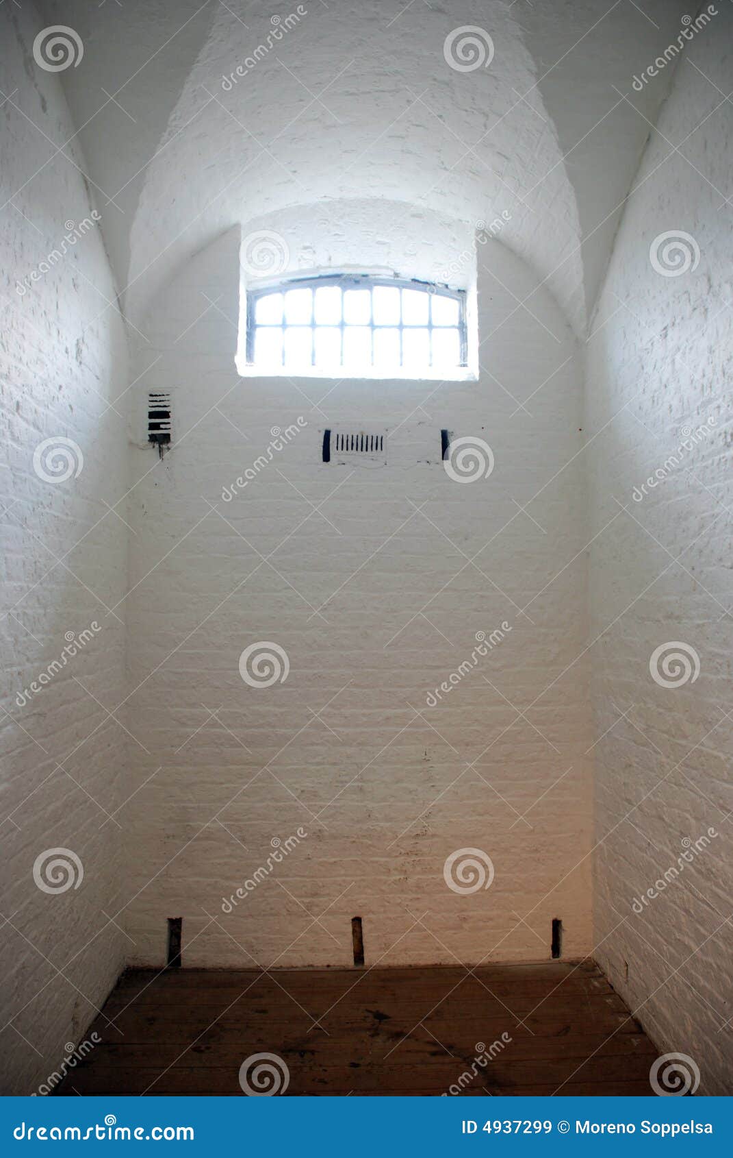 Cel in Kilmainham Gaol, Dublin Stock Afbeelding - Image of vesting ...
